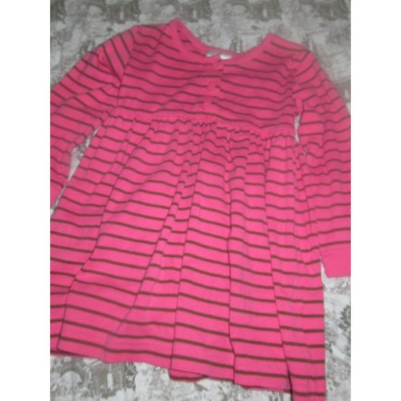 Hanna Andersson | Dresses | Nwot Hanna Andersson Pink Olive Stripe Play ...